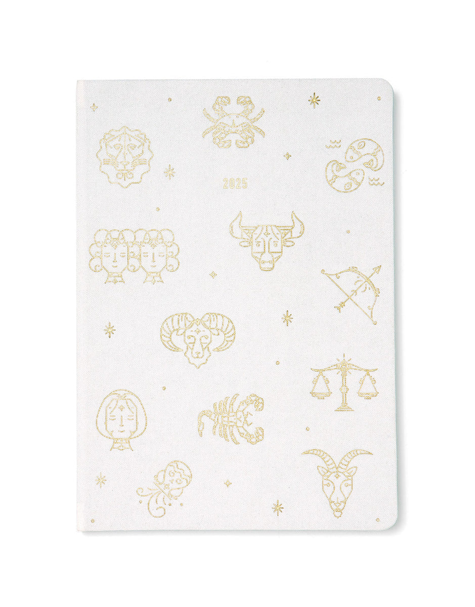 Zodiac A5 Diary 2025 - Multilanguage | Week to view | Letts of London – Filofax AP