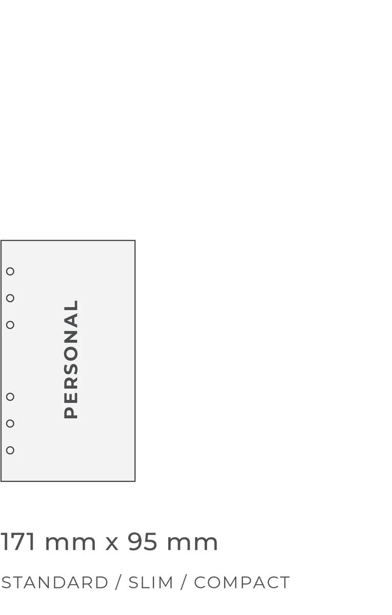 Personal Organiser and Clipbook Refills | Filofax – Filofax AP