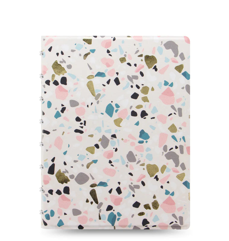 Architexture A5 Refillable Notebook Terrazzo | Filofax – Filofax AP